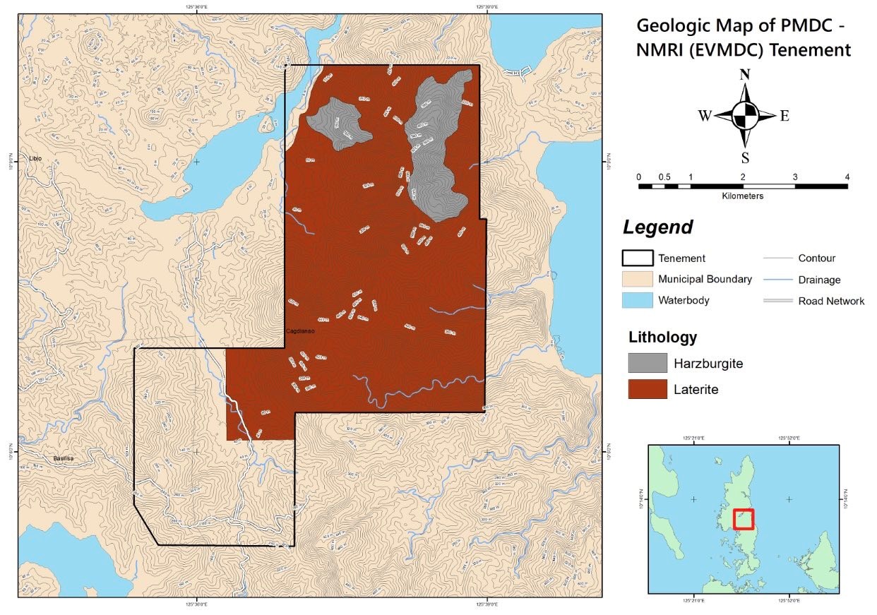 Dinagat Nickel-Chromite Project 2-A – EV Mining and Development Corporation